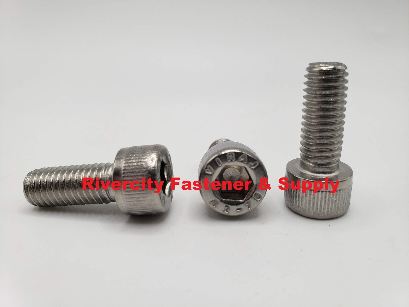 (5) M8-1.25x20 Socket / Allen Head Cap Screw Stainless M8x1.25x20 8mm x ...