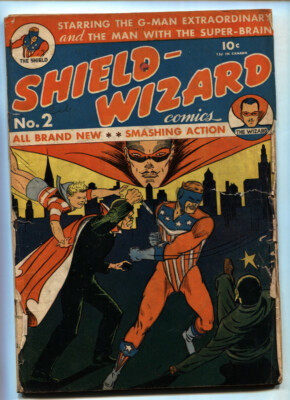 Shield-Wizard #2 - 1940 - MLJ/Archie - FR/G - comic book | eBay