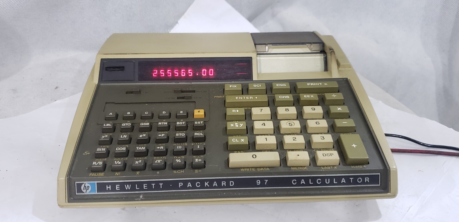 Hewlett-Packard HP 97 Programmable Printing Calculator AS IS | eBay