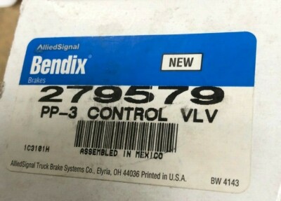 GENUINE BENDIX PP3 PP-3 279579 BRAKE VALVE 287282 MIDLAND HALDEX N20961 ...
