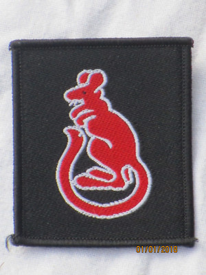 7th Armoured Brigade, Desert Rats, TRF, Patch, Red Rat, Left Arm ...