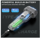 Men's Electric Foil Shaver Wet Dry Electric Razor | eBay