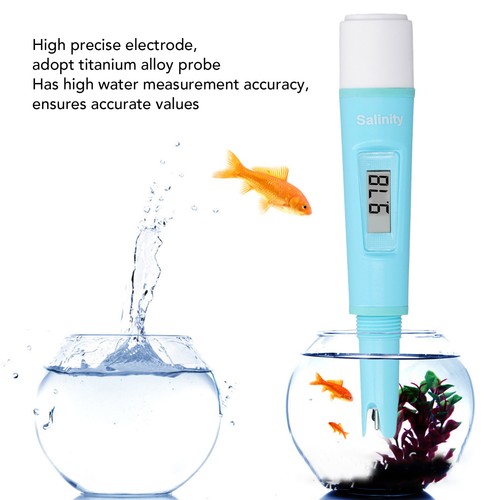 Digital Salinity Meter Handheld Water Salinity Tester Screen Display ...