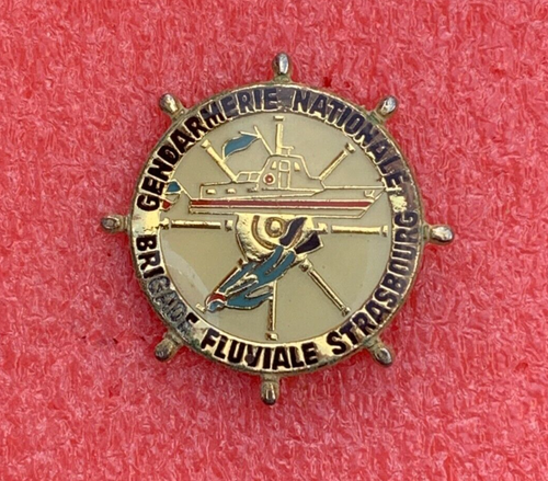 T33 Pins GENDARMERIE MARITIME Plongeur STRASBOURG Diver Vintage lapel ...