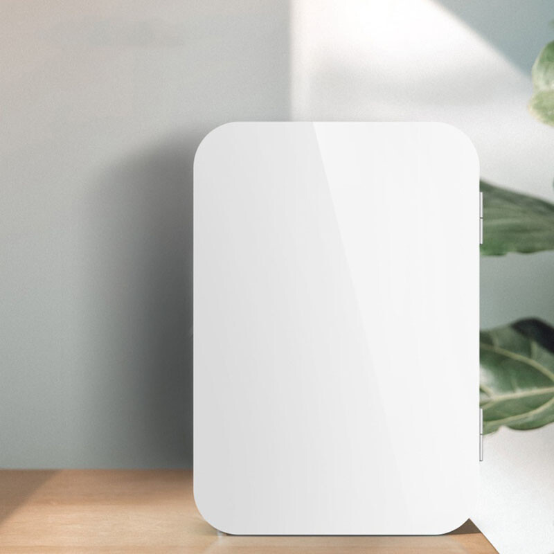 8L Mini Fridge Portable Beauty Ice Box Table Top Cooler Warmer for Home ...