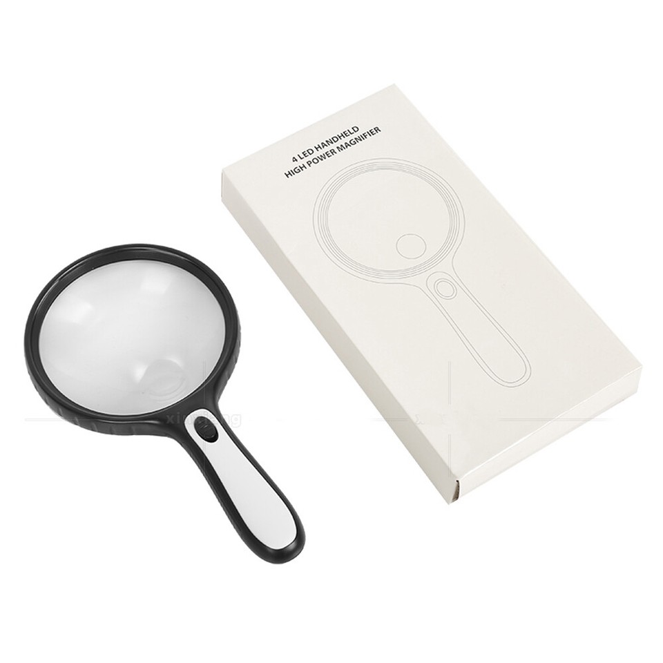 Portable 5X/15X Magnifying Glass Handheld Magnifier Zoomer Loupe With ...
