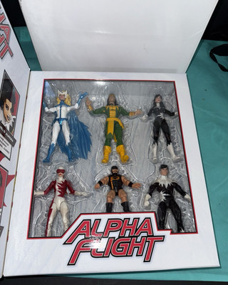 Marvel Legends Alpha Flight 6 Pack - Amazon Exclusive Box Set Action ...