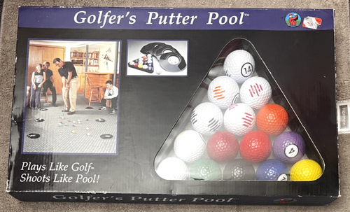 Sealed Golf Champ Golfer’s Putter Pool Indoor Outdoor Golf Billiard ...