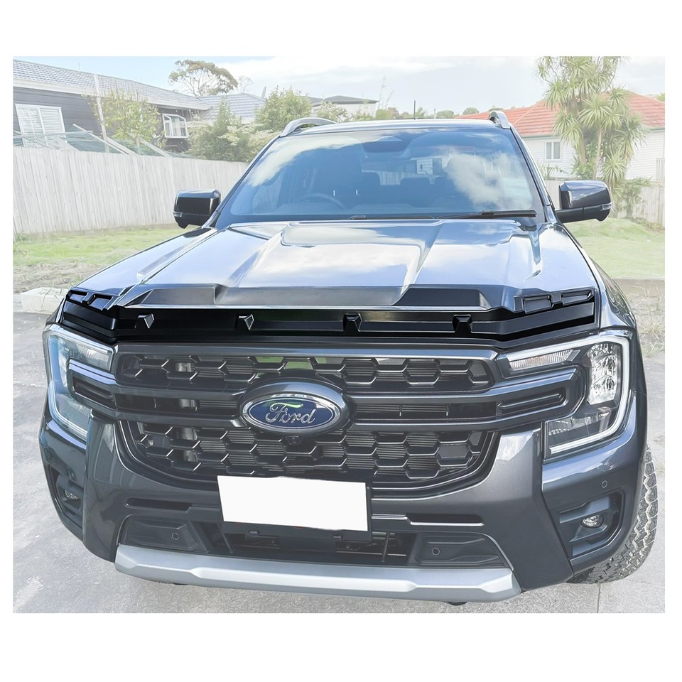 Bonnet Bra Guard Stone Protector for Ford Ranger T9 2023-2025 XL Raptor ...