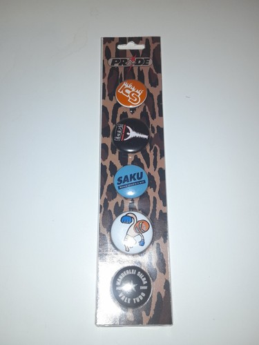 Official Pride FC 5x Pin Badge set RIZIN UFC MMA Wanderlei Sakuraba ...