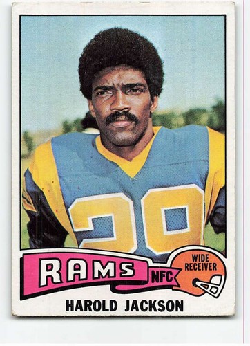 1975 Topps #505 Harold Jackson EX Excellent LA Rams | eBay