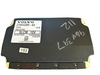 15-18 Volvo VNL Dash Control Module LCM 21803280-03 | eBay