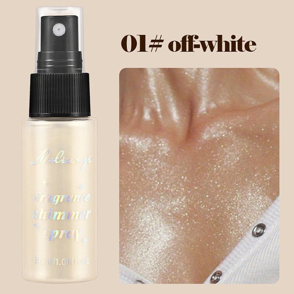 Sparkle Glitter Body Powder - Highlighter Spray Shimmer for Face and ...