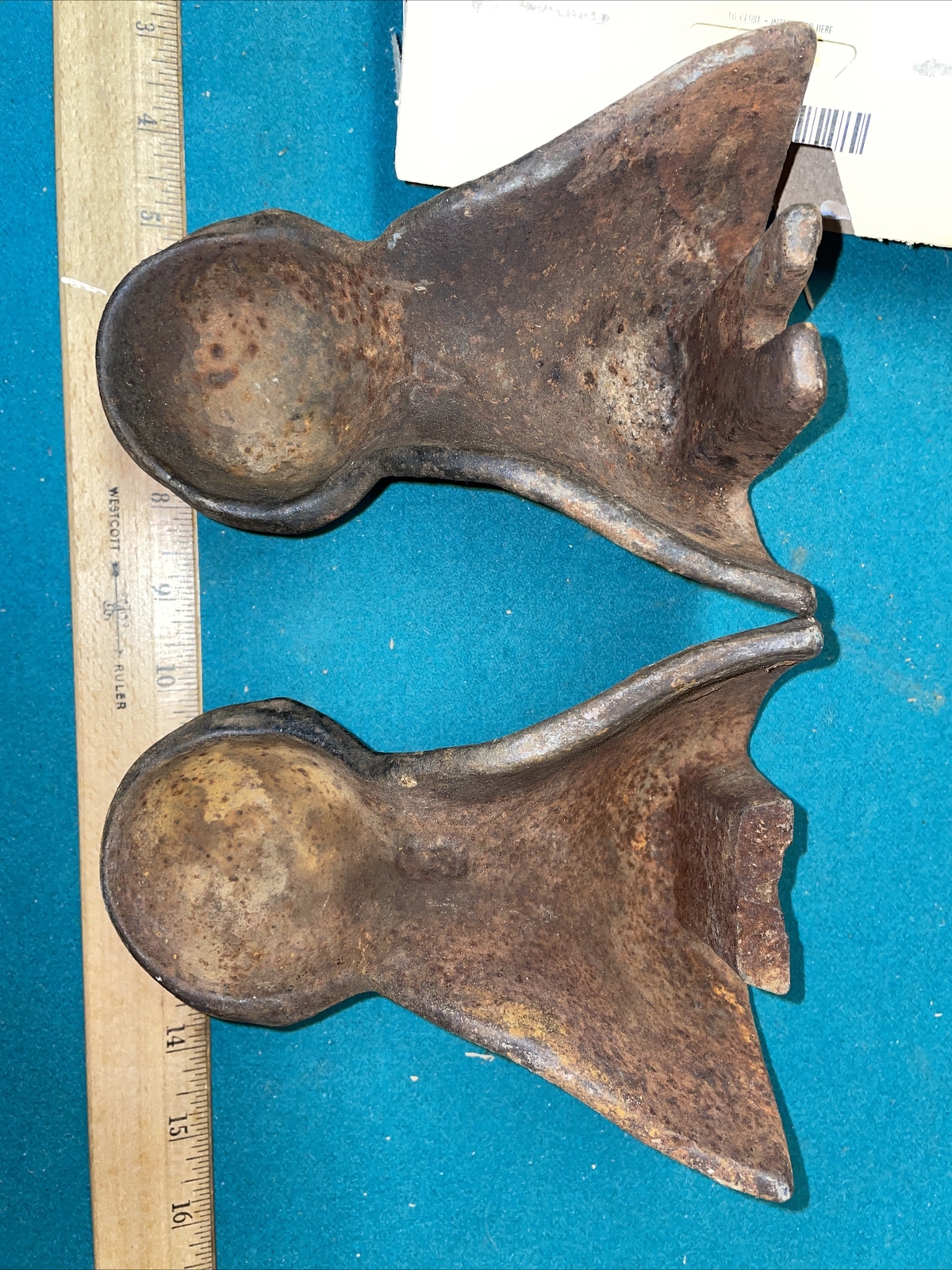 ANTIQUE Cast Iron Victorian Clawfoot Bath Tub Feet Ball Eagle Claw Foot ...