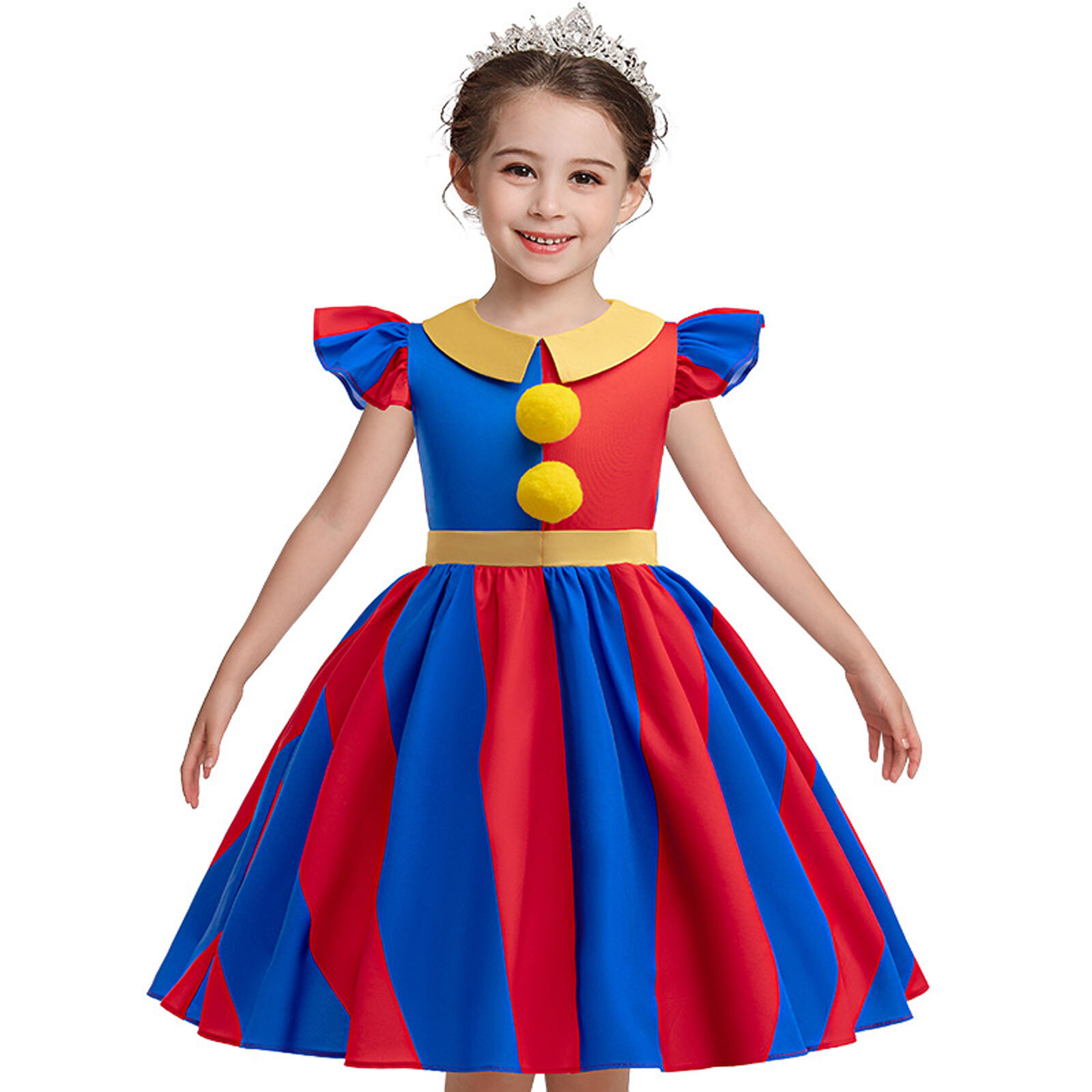 Pomni Costume Pomni Cosplay Digital Circus Birthday Halloween Party ...