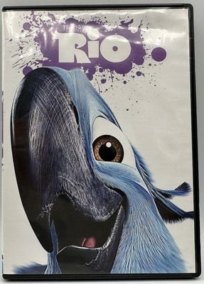 RIO DVD Widescreen Voices Of Anne Hathaway George Lopez Jamie Fox 2011 ...