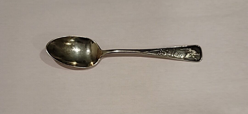 Antique Sterling Silver SALEM WITCH Trials Souvenir Spoon Daniel Low ...