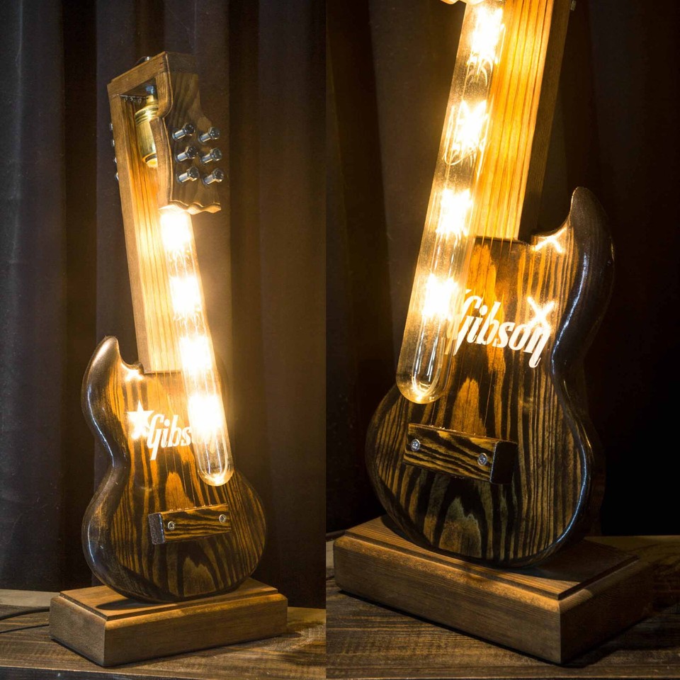 Gibson Guitar Sign,Music Room Decor,Men Cave Decor,Gibson Guitar Gift ...