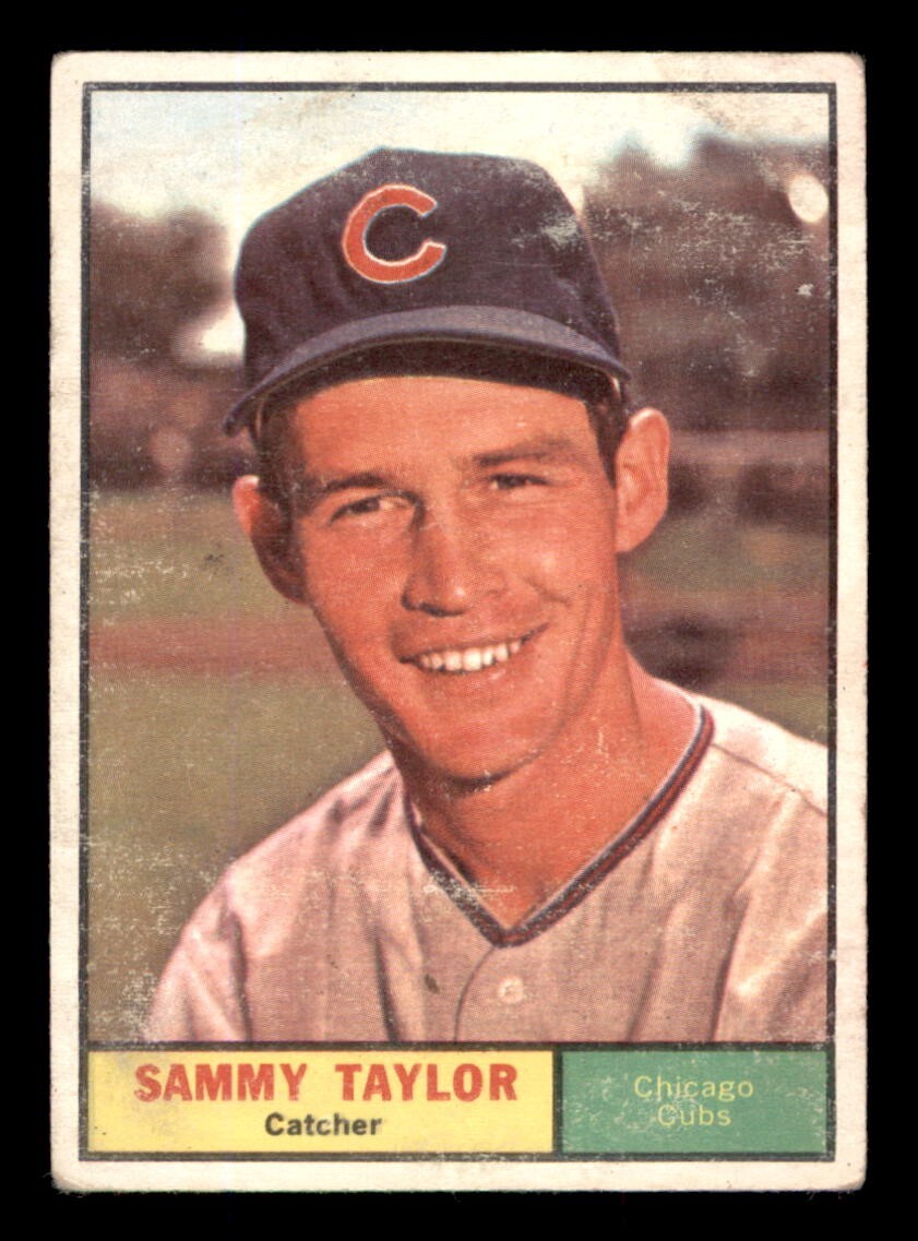 1961 Topps Baseball #253 Sammy Taylor GD *e1 | eBay