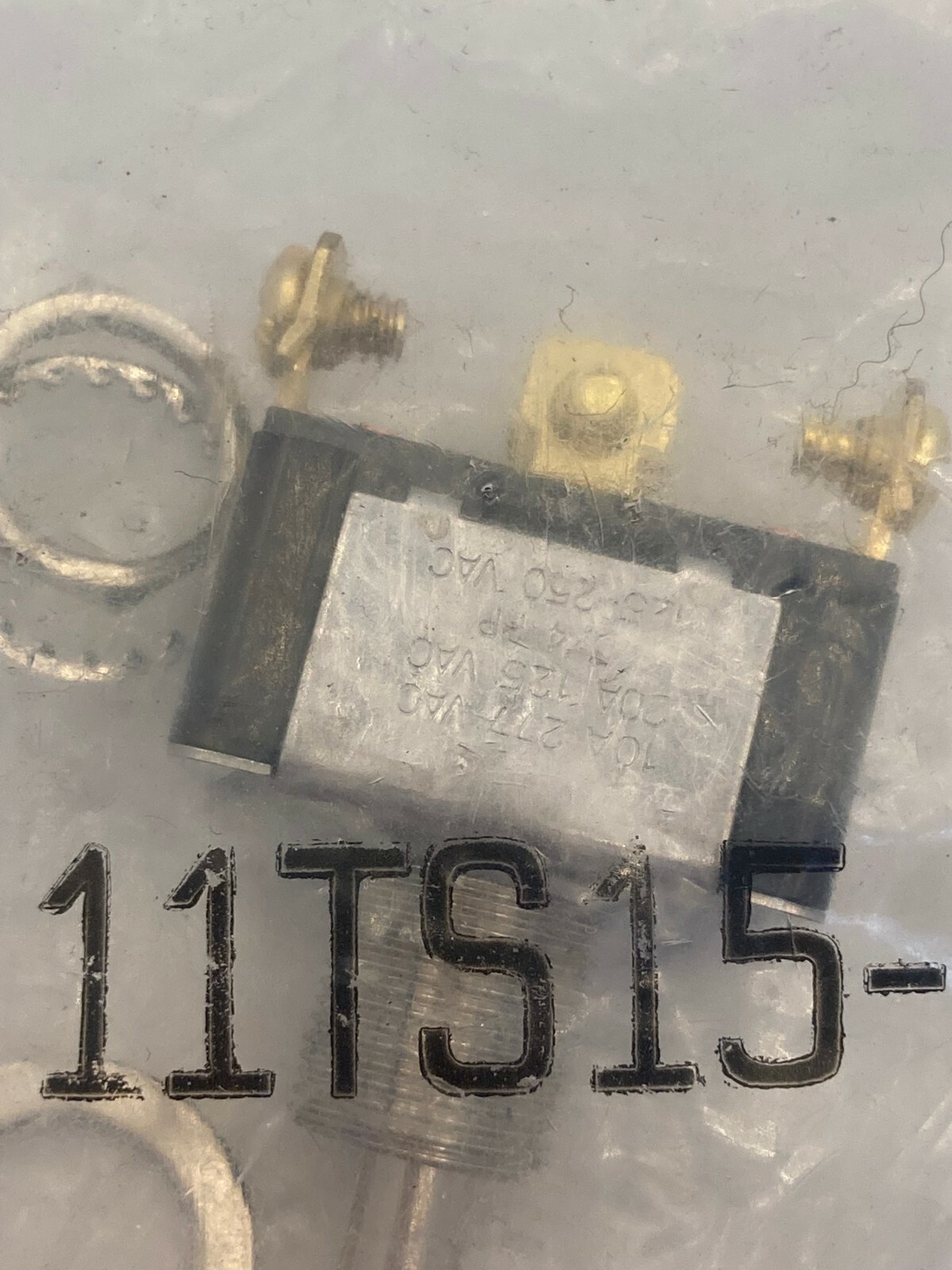 MICROSWITCH 11TS15-1 TOGGLE SWITCH 10A 277VAC 20A 125VAC 3/4 HP ON/OFF NIB | eBay