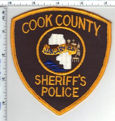 Cook County Sheriff's Police (Illinois) 2nd Issue Shoulder Patch | eBay