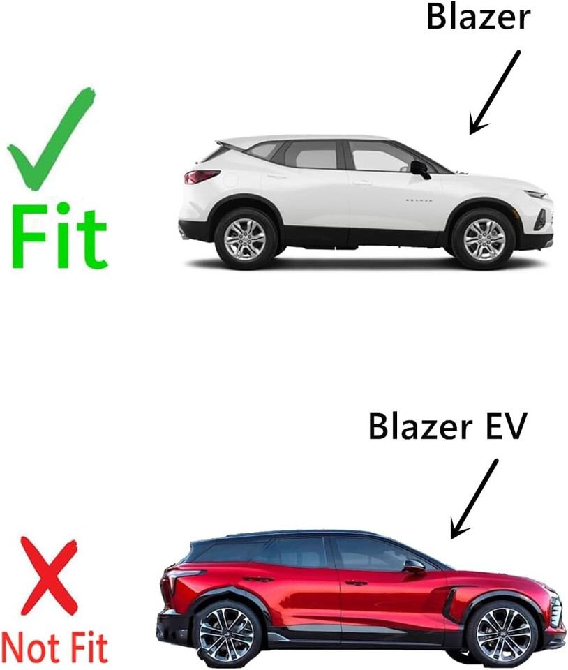 Fits 2019-2025 Chevrolet Blazer Passenger Right Side Front Door Window ...