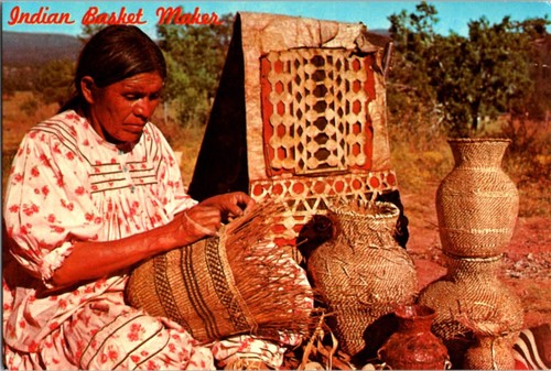 Native Indian Subject Matter on Great Vintage Postcard j/06 BR1525 ...