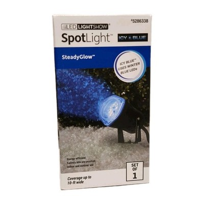 Gemmy SteadyGlow Icy Blue Christmas LED Lightshow Spotlight | eBay