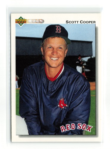 SCOTT COOPER #541 1992 UPPER DECK RED SOX | eBay