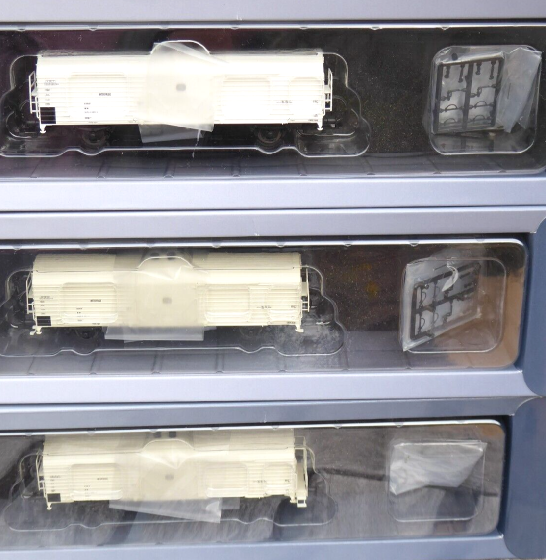 Tillig 01630 Tt Set 3x Refrigerator Wagon Bananentransport DB Epoch 4 ...