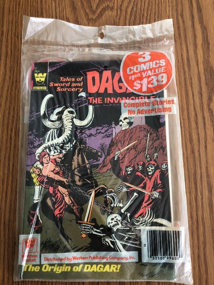 Whitman Unopened Three Pack Turok 130 Comic, Dagar19, Samson32, High | eBay