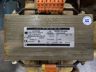Amada HFE 1M162-TN-H421 TRANSFORMER 35031204 Drawing # C20738 1600VA | eBay