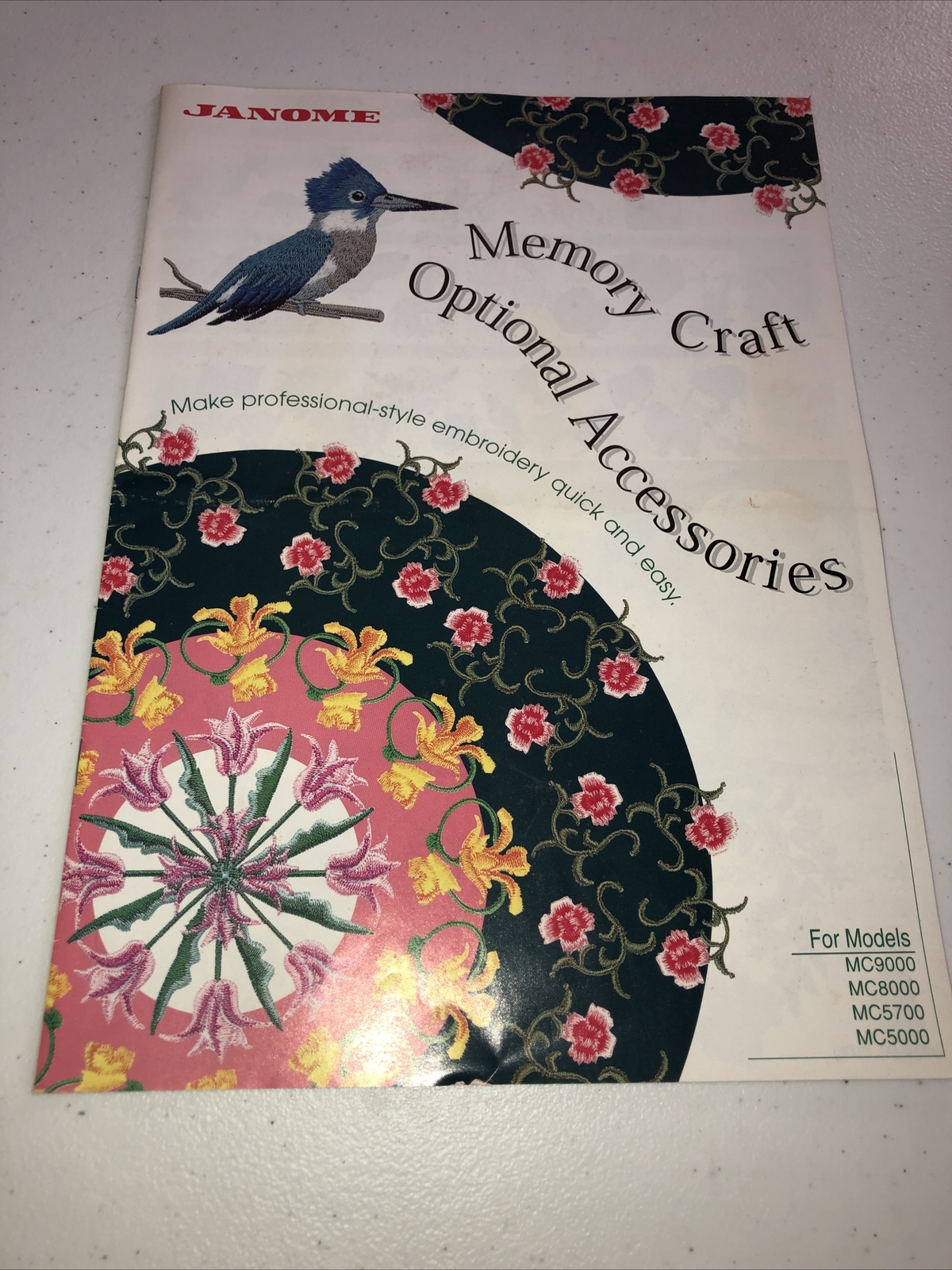 MEMORY CRAFT 8000 CRAFT SEWING IDEAS EMBROIDERY WITH YOUR MACHINE | eBay
