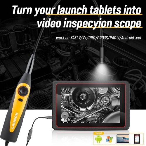 Launch X431 VSP-600 VSP600 Videoscope Camera Endoscope Flexible IP67 ...