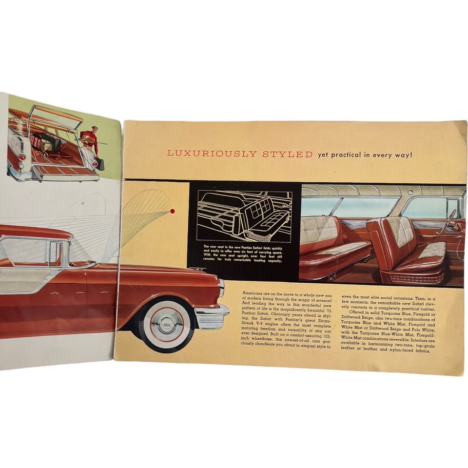 Vintage California Paper License Plate 1955 Temp Pontiac Safari Wagon ...