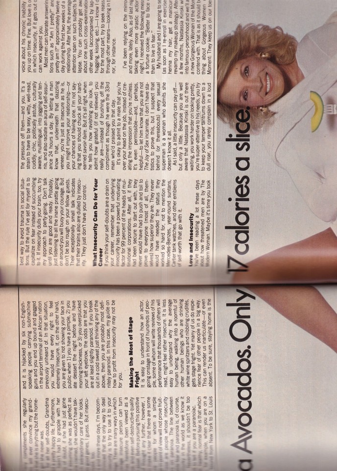 MADEMOISELLE 1981 ROSEMARY MACGROTHA BROOKE SHIELDS ANGIE DICKINSON KIM ...