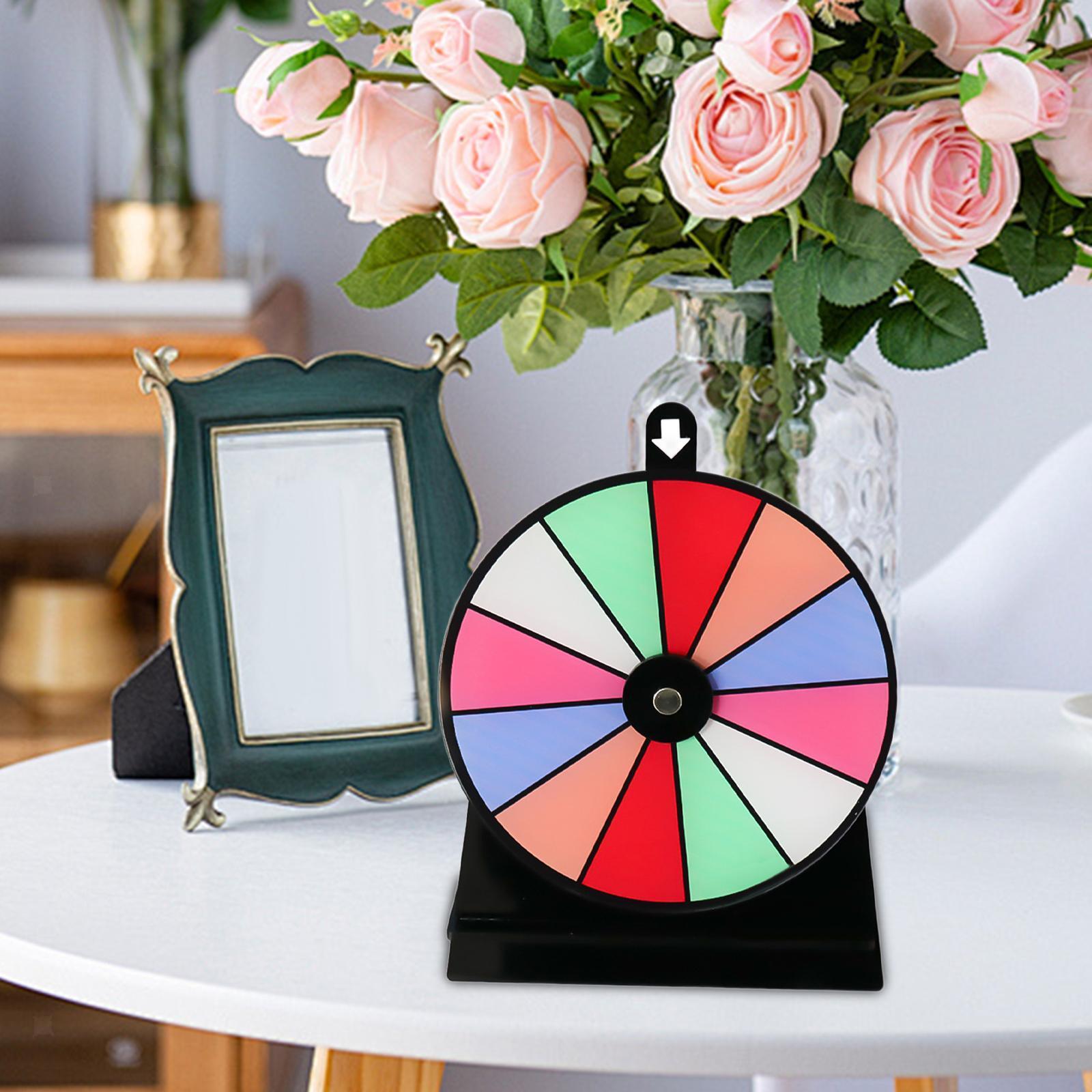 Color Rotating Wheel Editable Roulette Wheel for Club Supermarkets ...