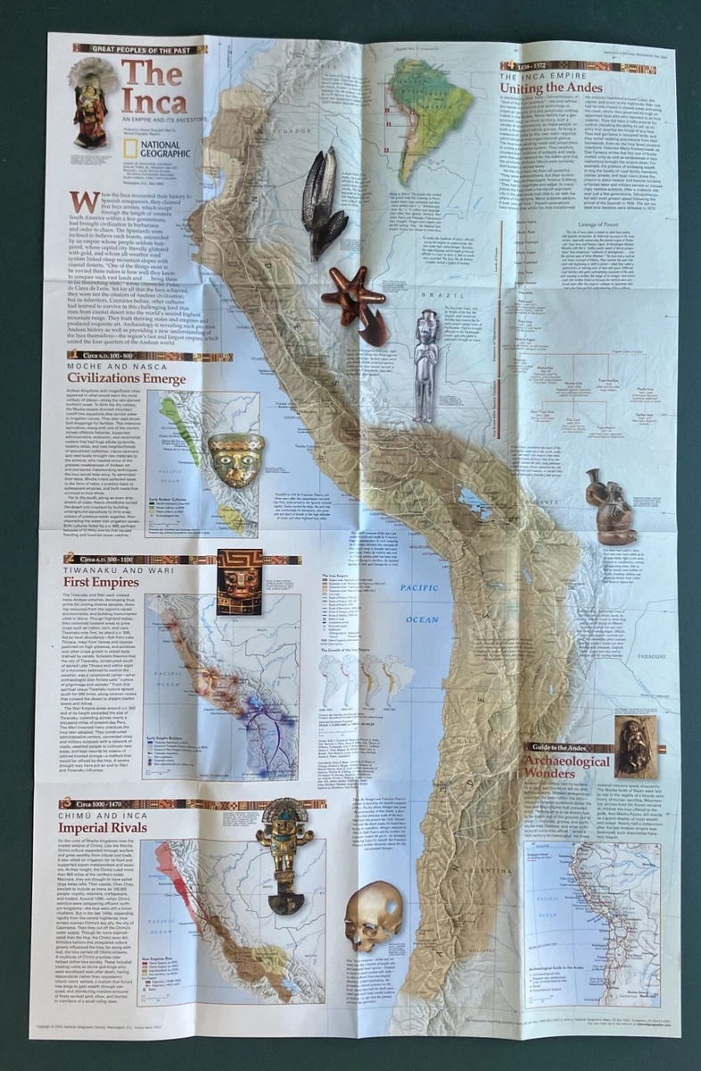 Inca Empire On World Map