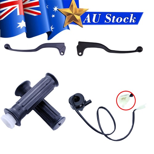 Throttle Housing Switch Brake Levers Grips Set for Yamaha PW80 PW 80 ...