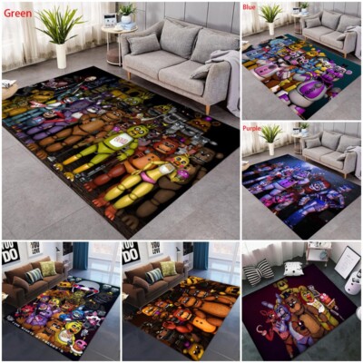 Five Nights At Freddy's FNAF Bedroom Carpet Anti-Slip Rug Home Doormat ...
