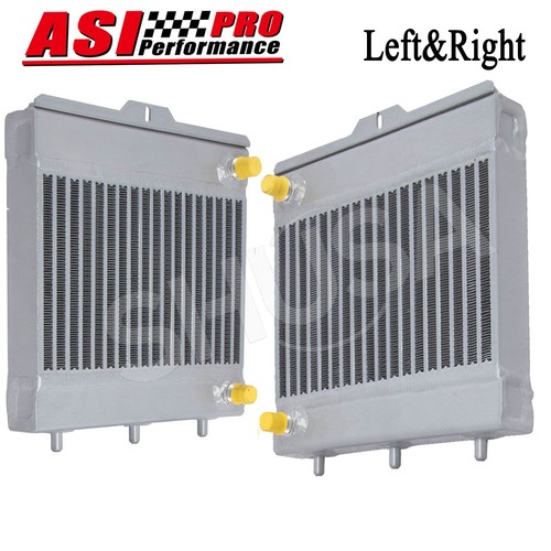 Left&Right Secondary Auxiliary Radiator For 15-20 BMW F87 F80 F83 ,M2 ...