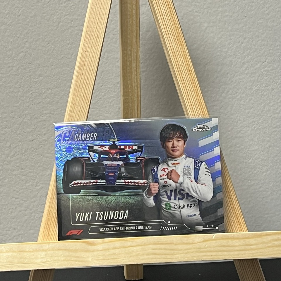 2024 Topps Chrome Formula 1 - Camber #CAM-10 Yuki Tsunoda | eBay