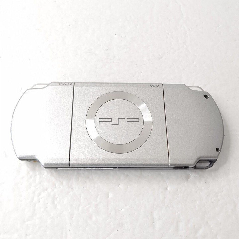 SONY Playstation PSP 2000 Ice Silver Game Console Good Tested Condition ...