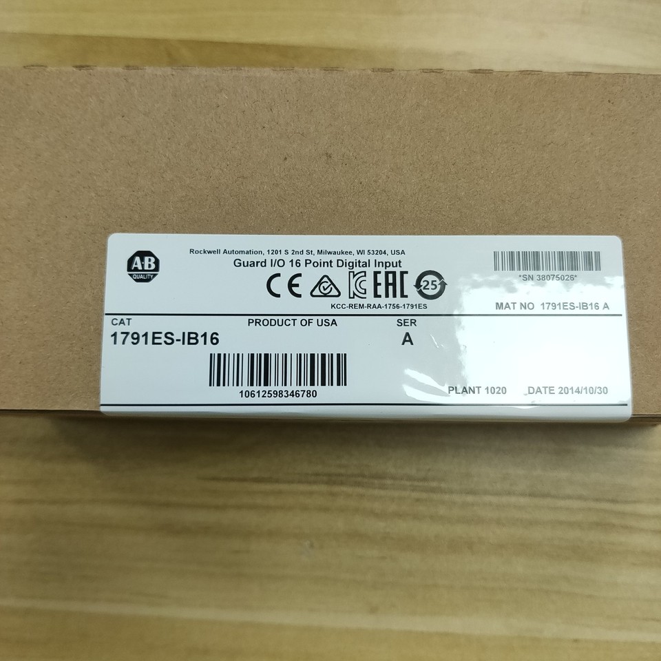 AB 1791ES-IB16 /A Ethernet IP CompactBlock Input Module New Factory ...