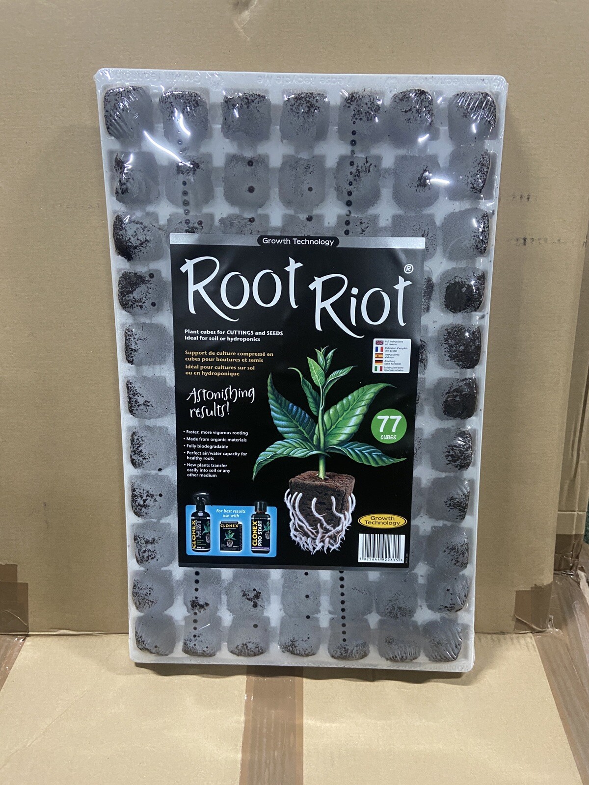 Growth Technology Root Riot cubes. New 77 Pack with Tray | eBay UK
