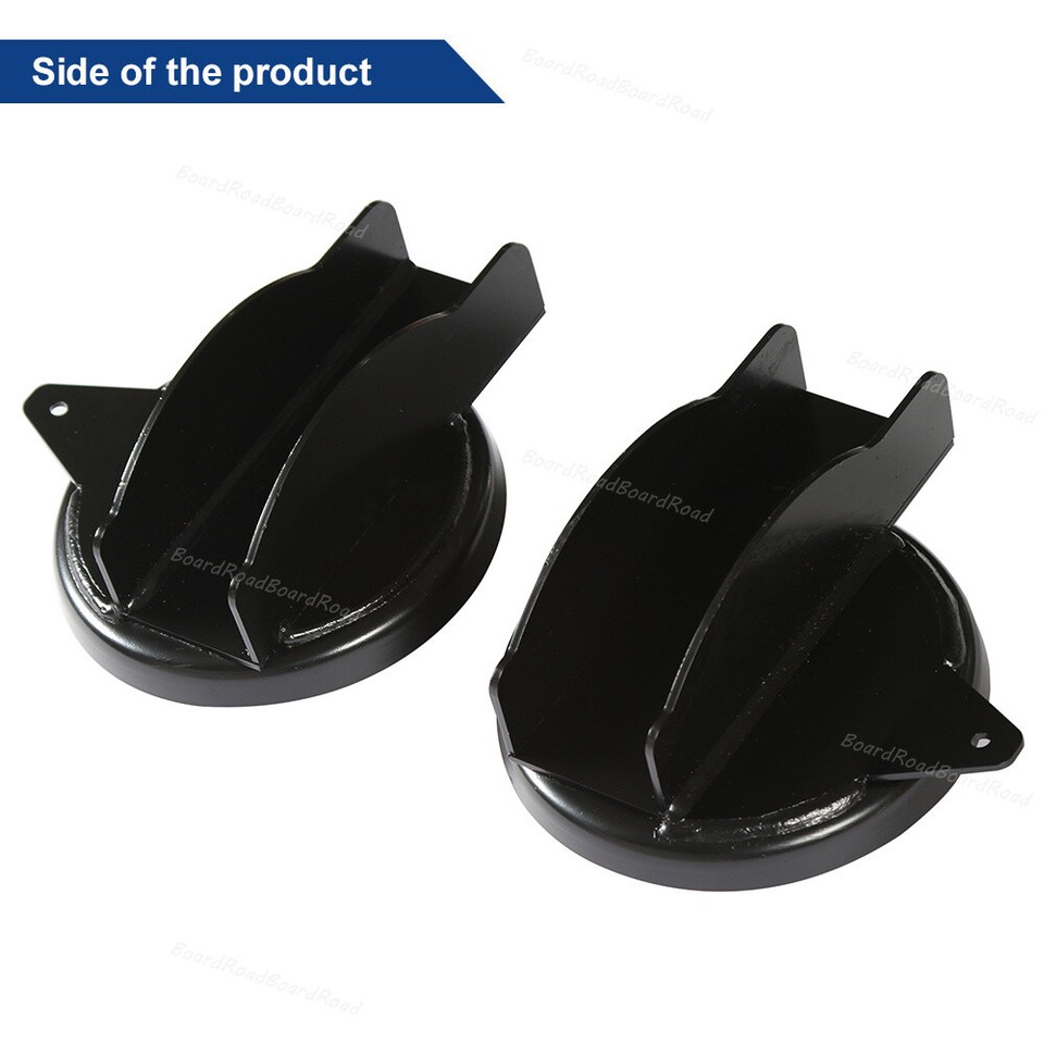 Pair Rear Upper Coil Spring Bucket Mount Fit Wrangler 1997-06 TJ Perch ...