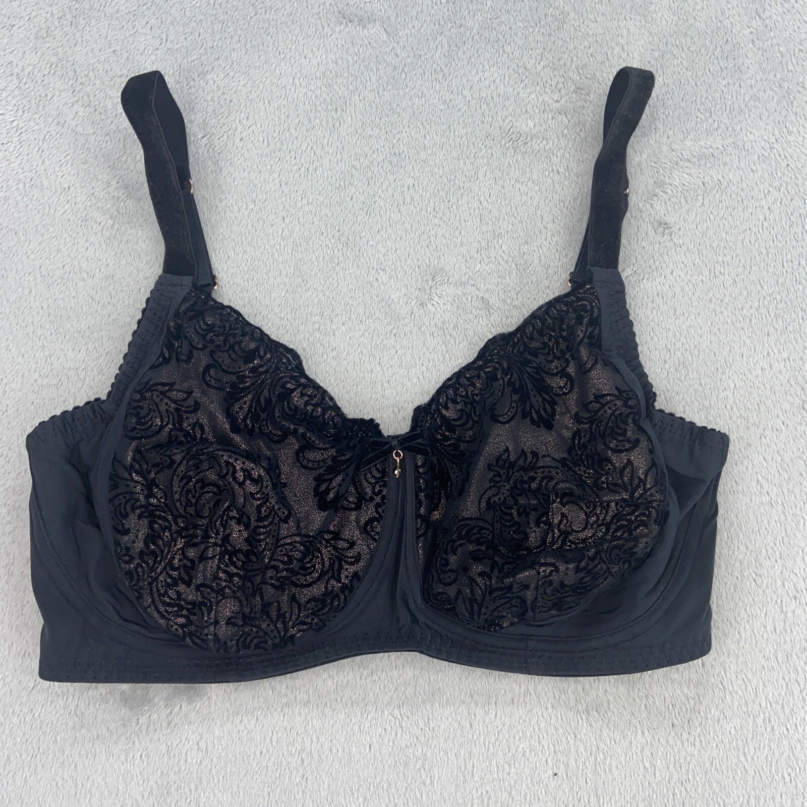 Amoena Bra Size 36DD Black Lace Elizabeth 44454 No Wire | eBay