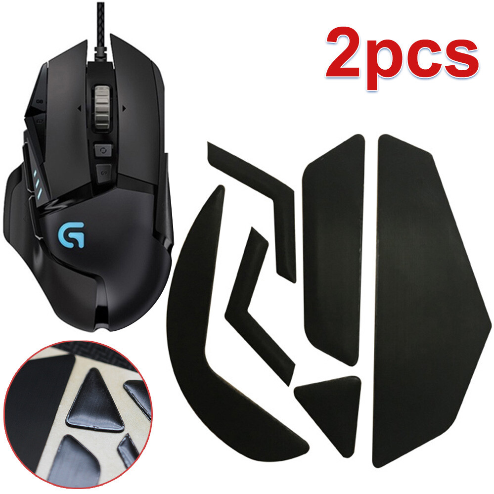 2PCS G502 Games Competition Skates Mouse Logitech Gaming Black Feet ...