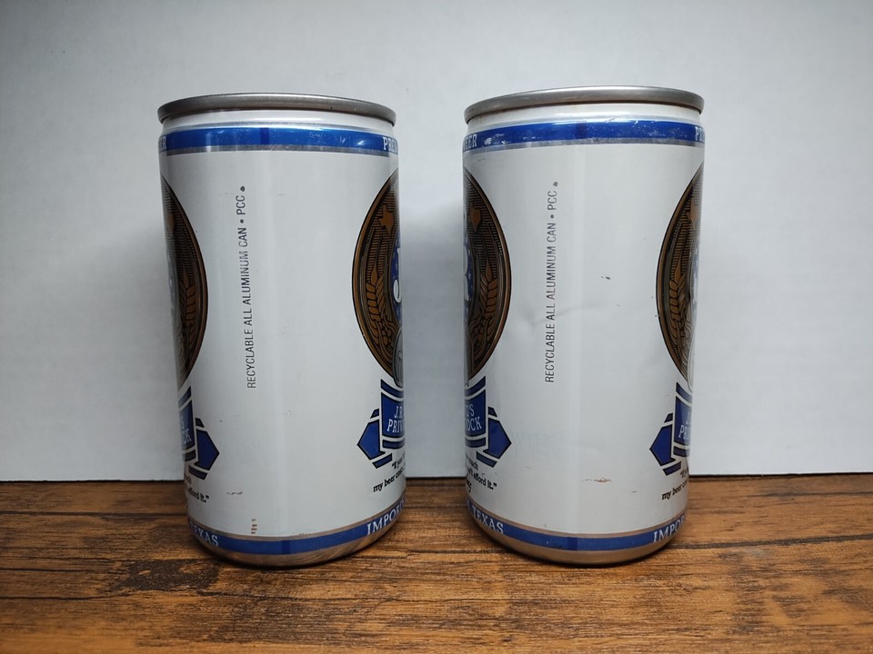 Vintage - Lot of 2 JR Ewing's Private Stock 12oz Beer Cans | eBay