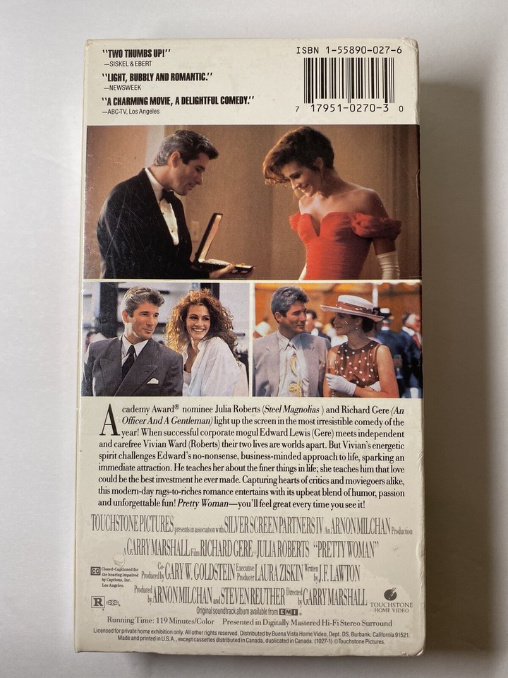 Pretty Woman VHS New Sealed 717951027030 | eBay